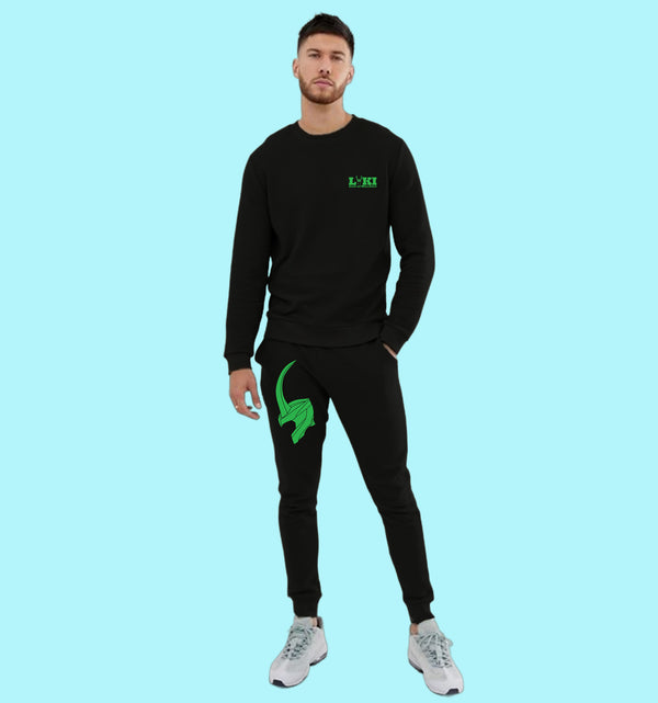 Marvel - Loki - Kneel Marvel Co-Ord Sets In Black - Mon Zurich Origina